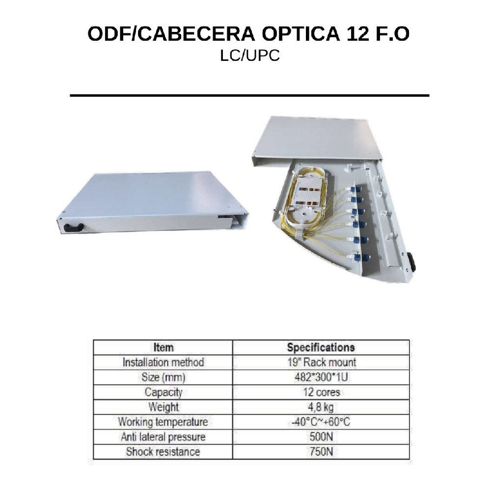 ODF 12 LC-UPC – Marrod Technology